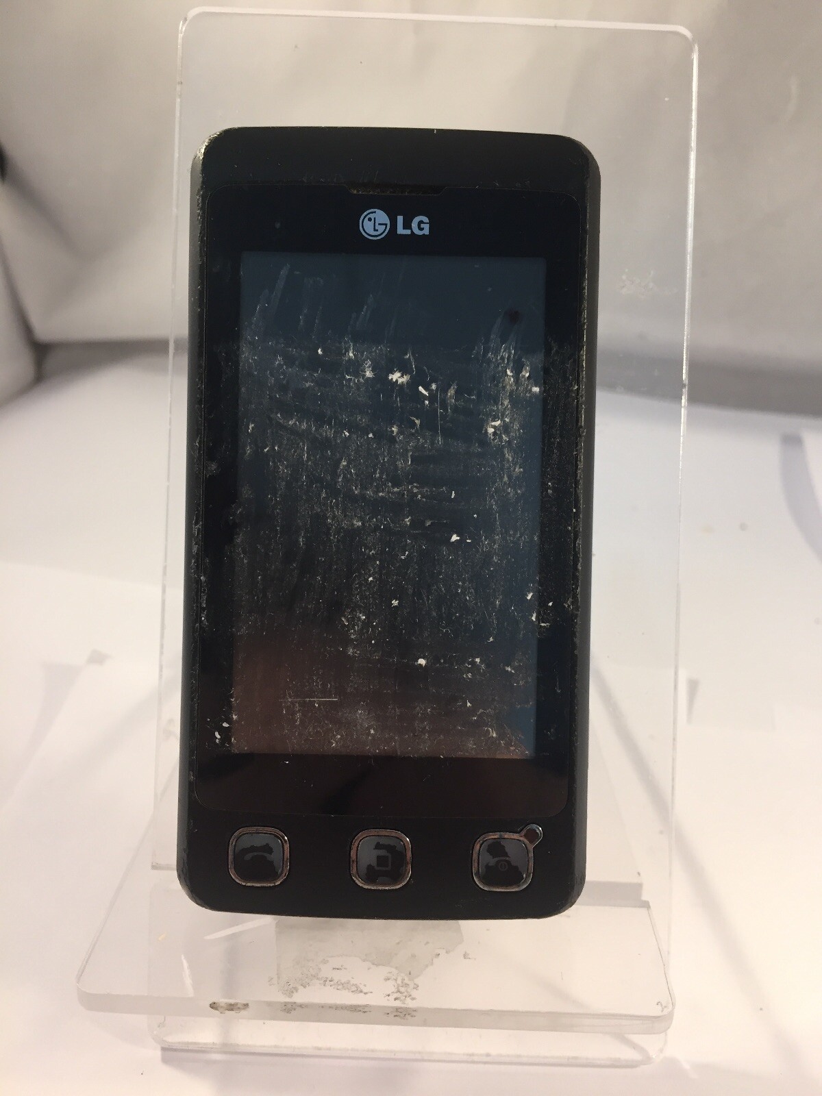 LG Cookie KP500 Black Unlocked Network Smartphone Incomplete 3.0 ...