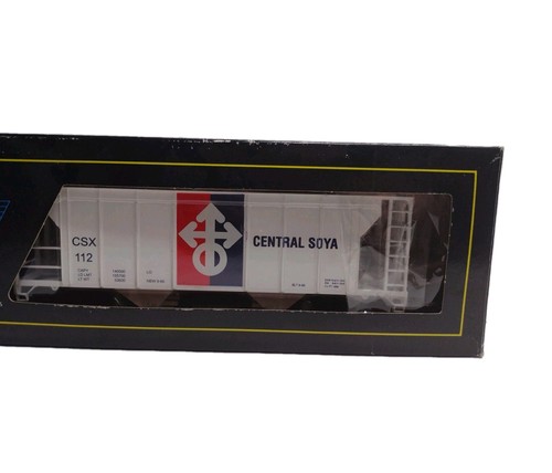 WEAVER CENTRAL SOYA PS-2 COVERED HOPPER CAR ADM CARGILL O SCALE FREIGHT ...