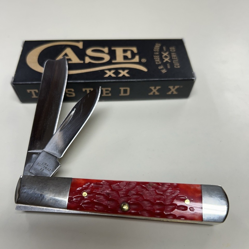 CASE XX #10766 DARK RED BONE STANDARD JIG RAZOR SS (2024 SHOT SHOW) | eBay