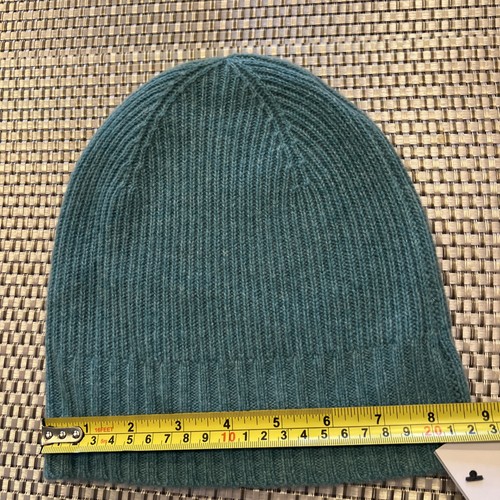 Amour Vert 💖100% Cashmere 💖Colby Hat Aegean Blue Green💖 | eBay