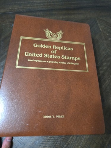 Golden Replicas United States Stamps 22k Gold 77 Stamps in total!! | eBay