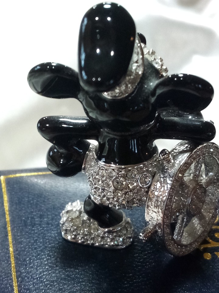 Arribas Brothers Swarovski Crystal Disney Steamboat Willie 2.5 Inch ...