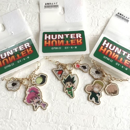 Hunter x Hunter Keychain Set Gon, Killua, Finks 3 Pieces Used | eBay