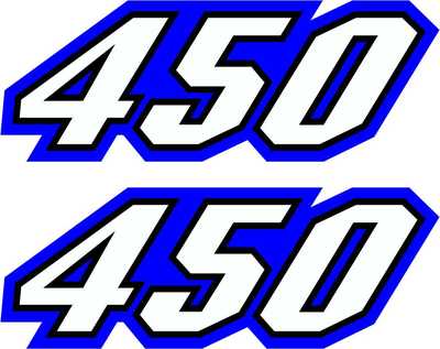 YFZ450 Decals Stickers Graphics YFZ450R 450 450R YFZ Quad ATV Custom | eBay