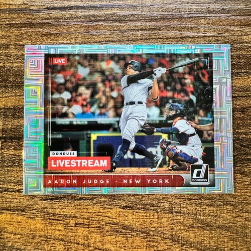 2021 Donruss Aaron Judge Livestream Insert Vector Parallel #LS3 New ...