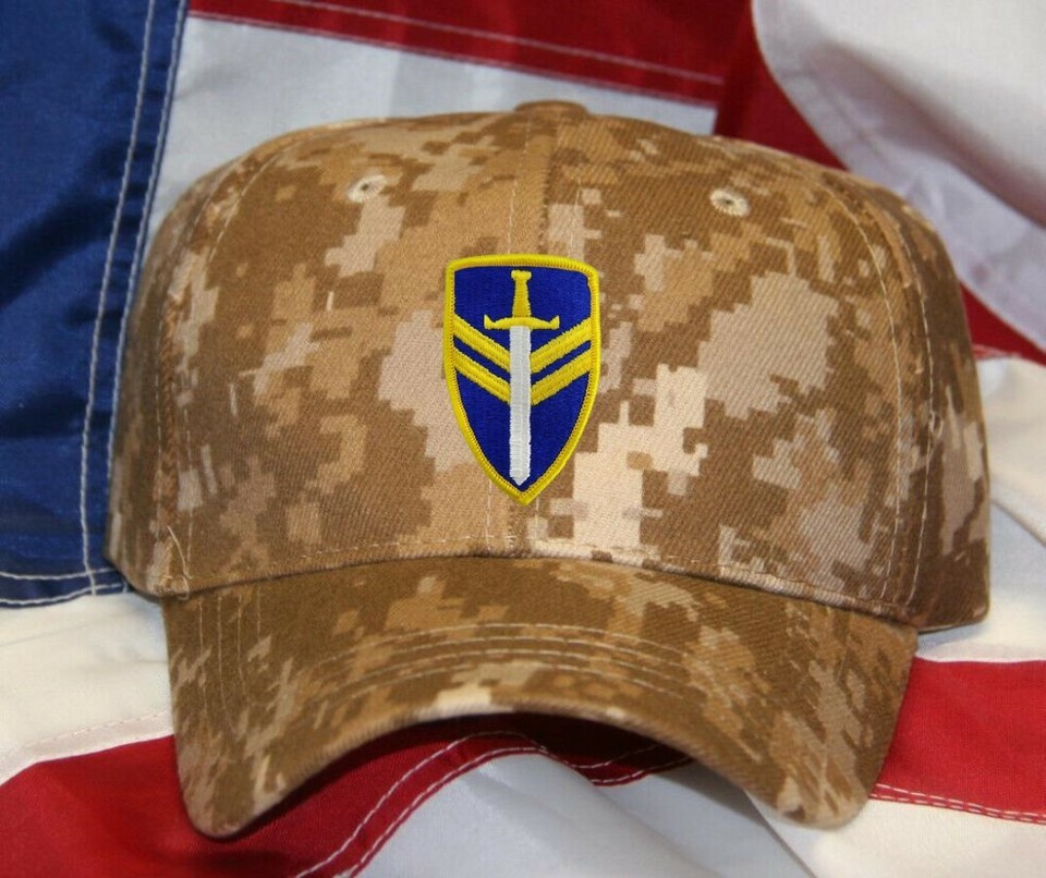 US ARMY 2ND SUPPORT COMMAND HAT PATCH CAP VETERAN COSCOM GIFT PIN UP ...
