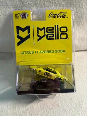 M2 1969 CHEVROLET CAMARO Z28 FUNNY CAR MELLO YELLOW (COCA - COLA) NEW ...