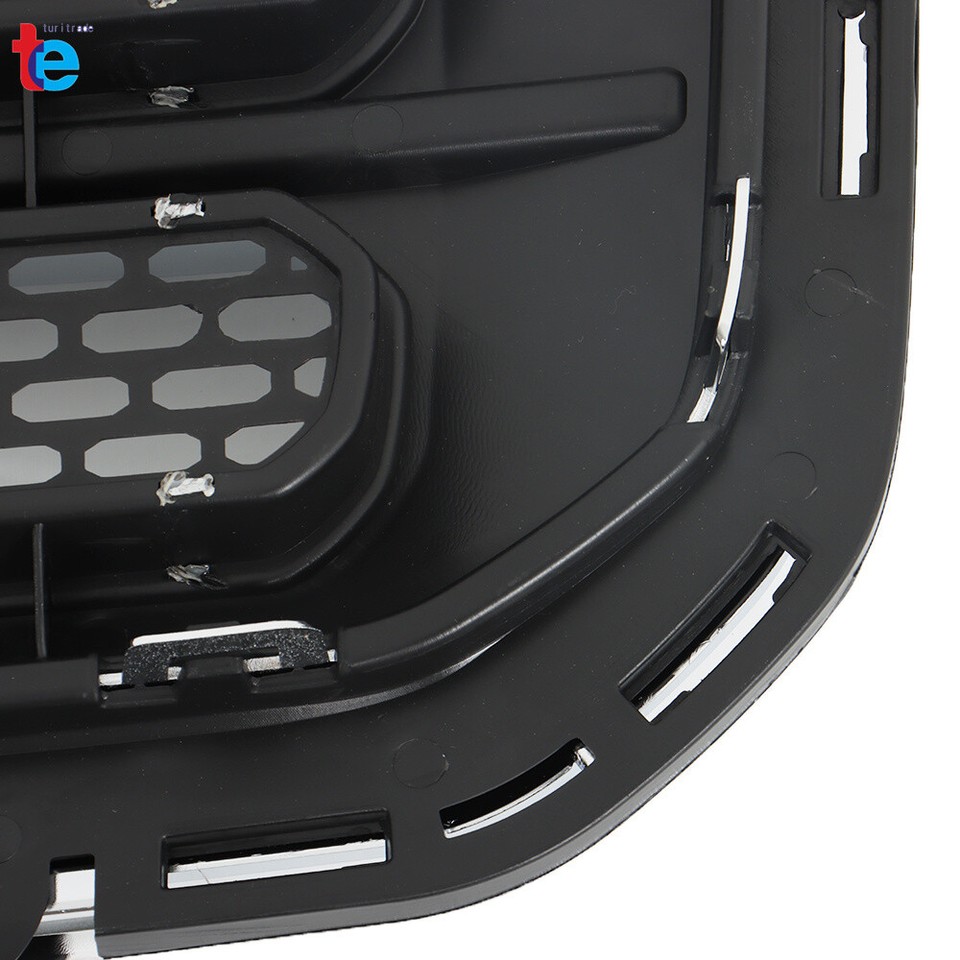 Plastic Front Bumper Grille + Front Upper Bumper Cover For 2013-2016 ...