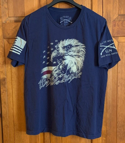 Men's Grunt Style - GS - Short Sleeve Blue Cotton T-Shirt Tag Size 2XL ...