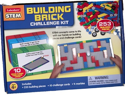 Lakeshore Stem Building Brick Challenge Kit | eBay