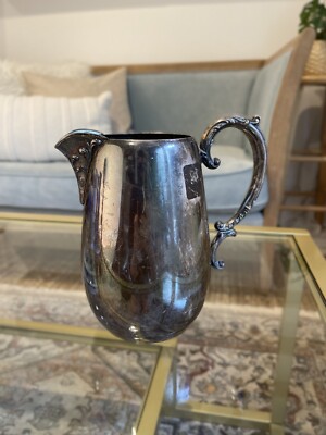 Pitchers & Jugs - Wm Rogers Silverplate Water Pitcher