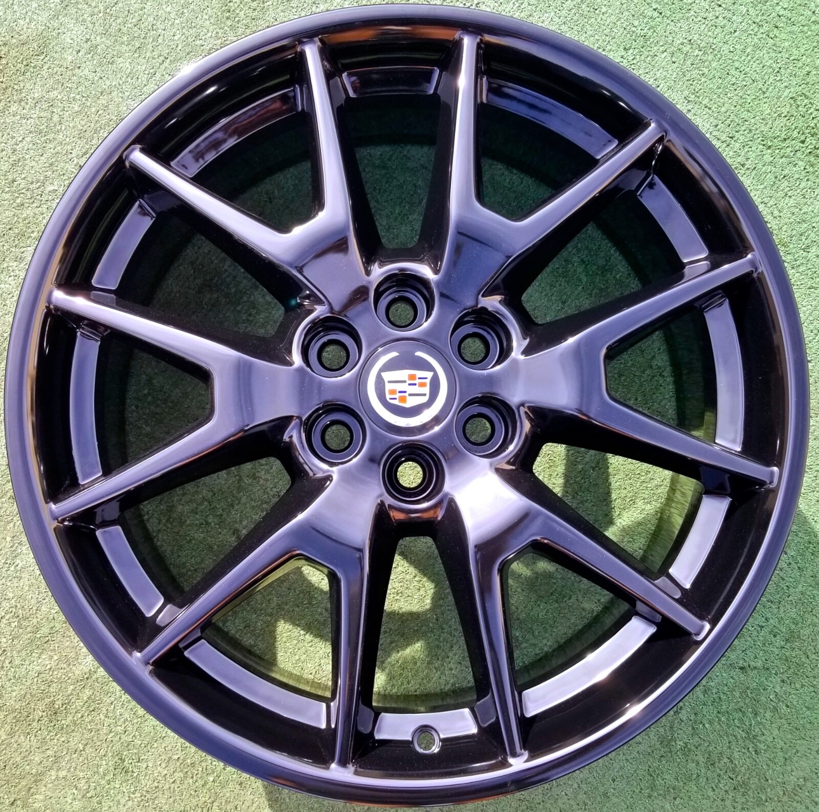 PERFECT Cadillac XT5 BLACK 20 inch Wheels Exact OEM Factory GM Spec SRX ...