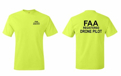 FAA Registered Drone Pilot T-shirts S-5XL sizes | eBay