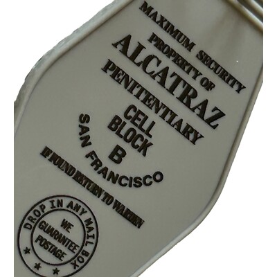 Alcatraz Prison Inspired Key Tag. | eBay