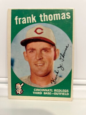 1959 Topps #490 Frank Thomas EX-EXMINT | eBay