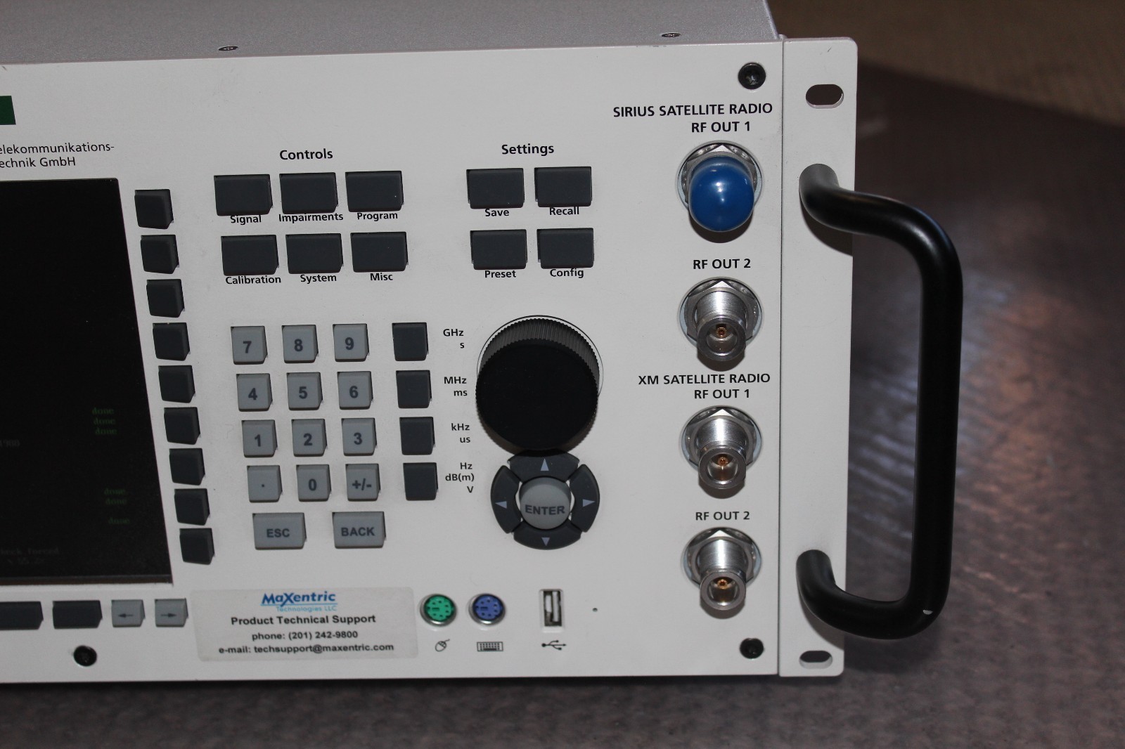 Innovationszentrum DARS Simulator DSG2000 Sirius XM Signal Generator ...