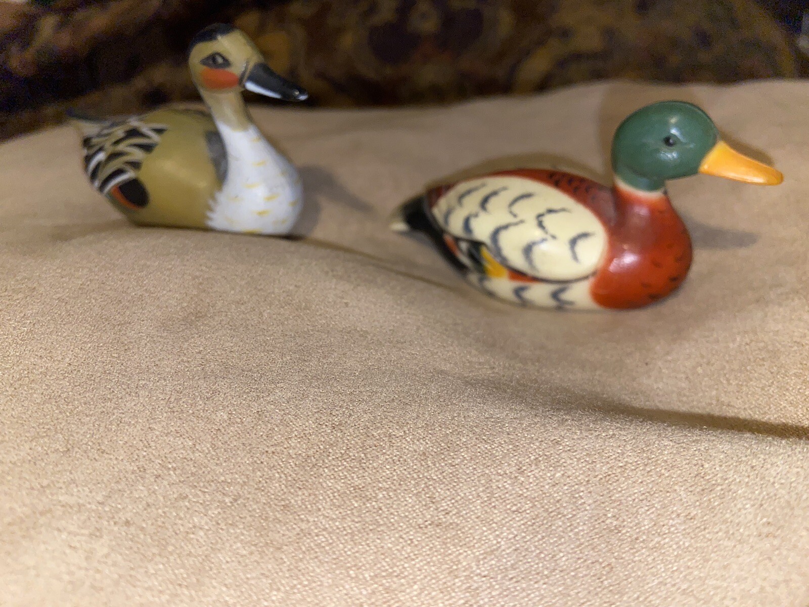 Two (2) small ducks collector - Duck Pheasant collection lot combo | eBay