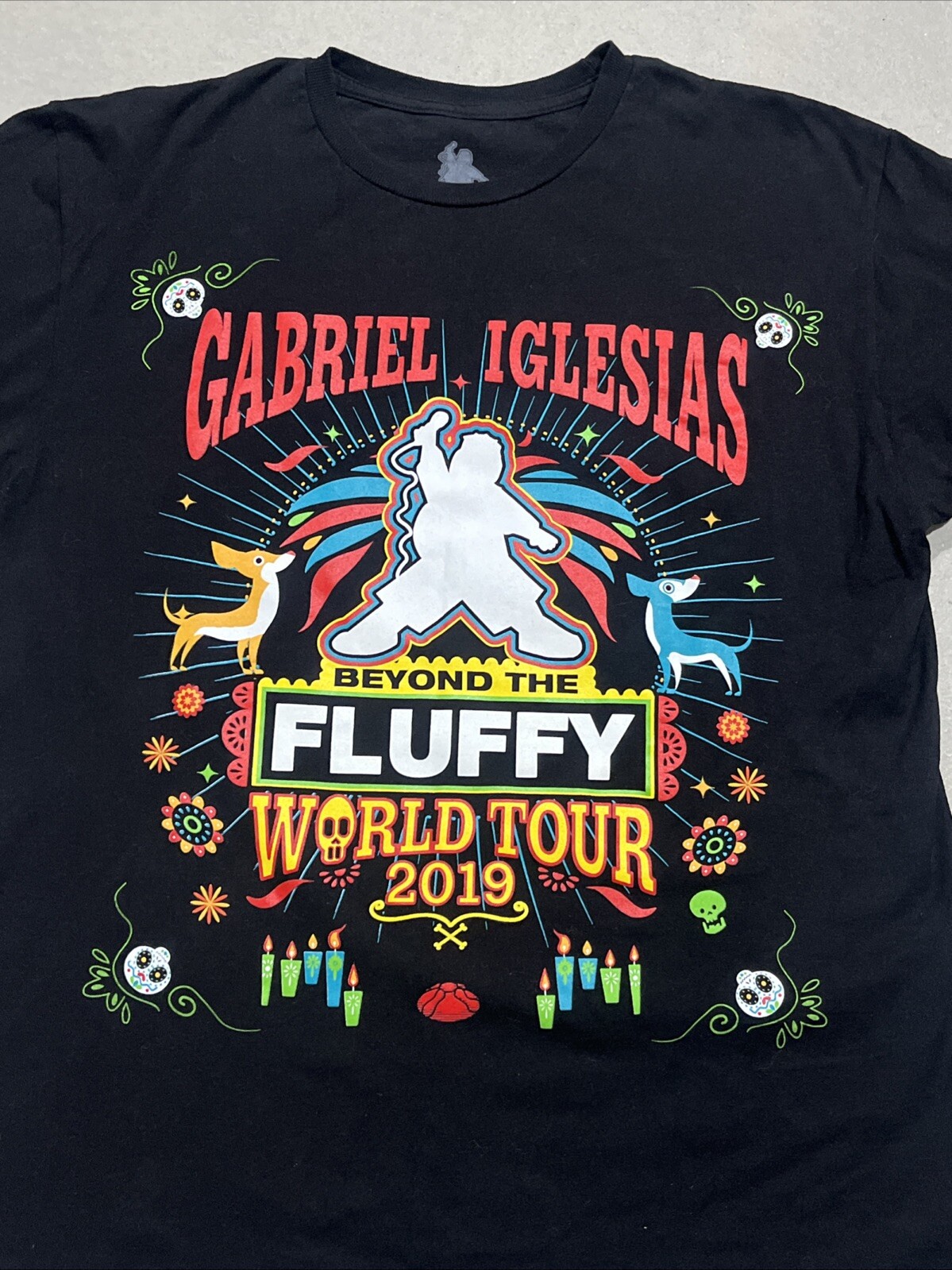 Gabriel Iglesias Beyond Fluffy World Tour 2019 T-Shir… - Gem