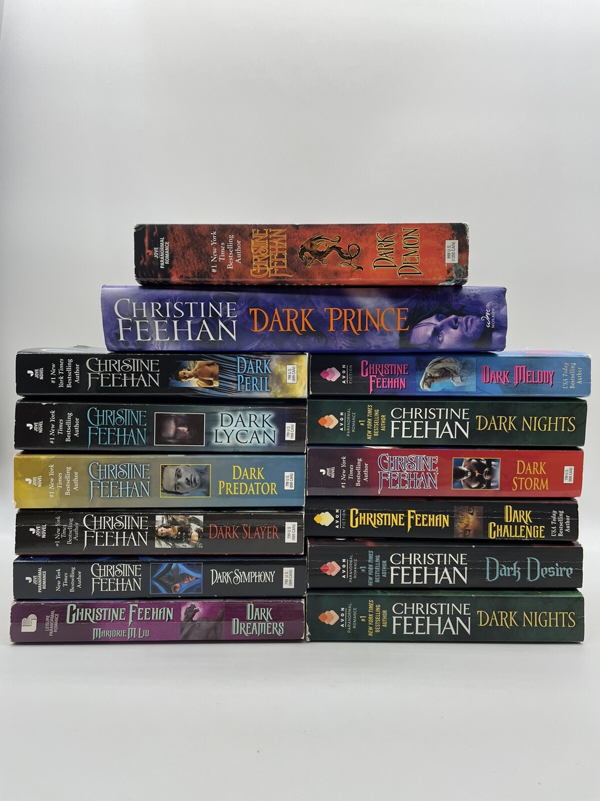 Lot Of 27 Christine Feehan Books From Dark, Ghostwalker, Leopard Series ...