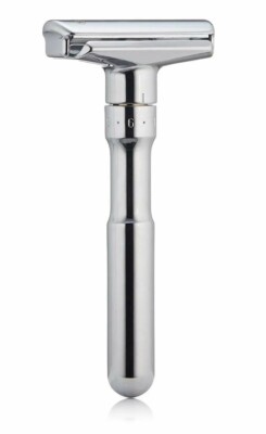 Genuine Merkur FUTUR Adjustable Safety Razor, Chrome Finish, MK-701001 ...