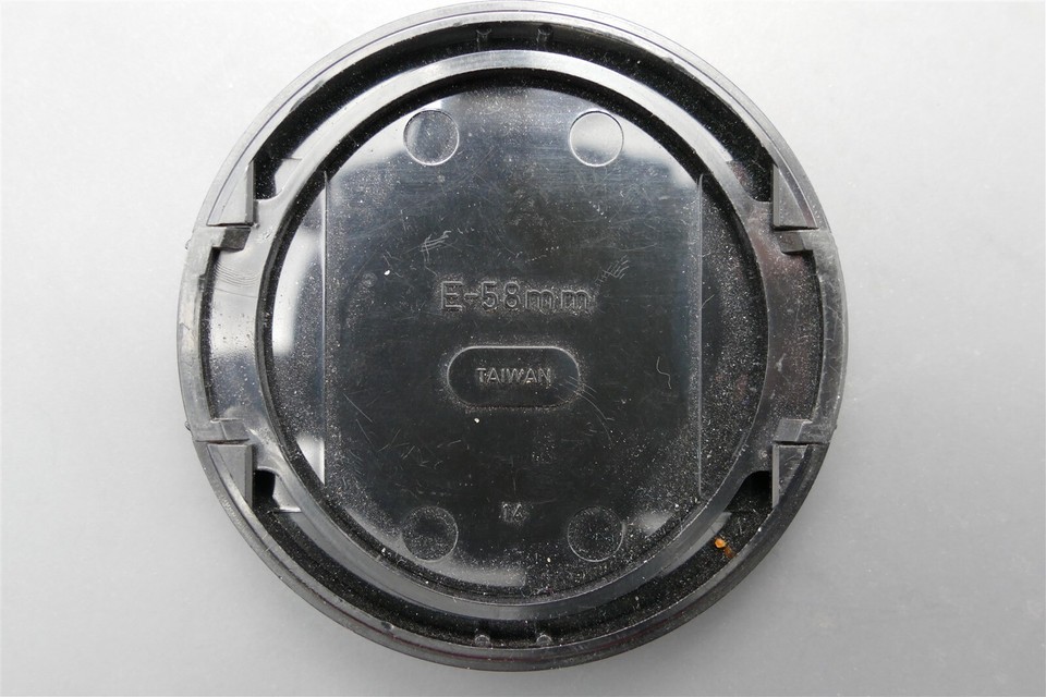 Genuine Canon 58mm Plastic Snap-On Lens Cap | eBay