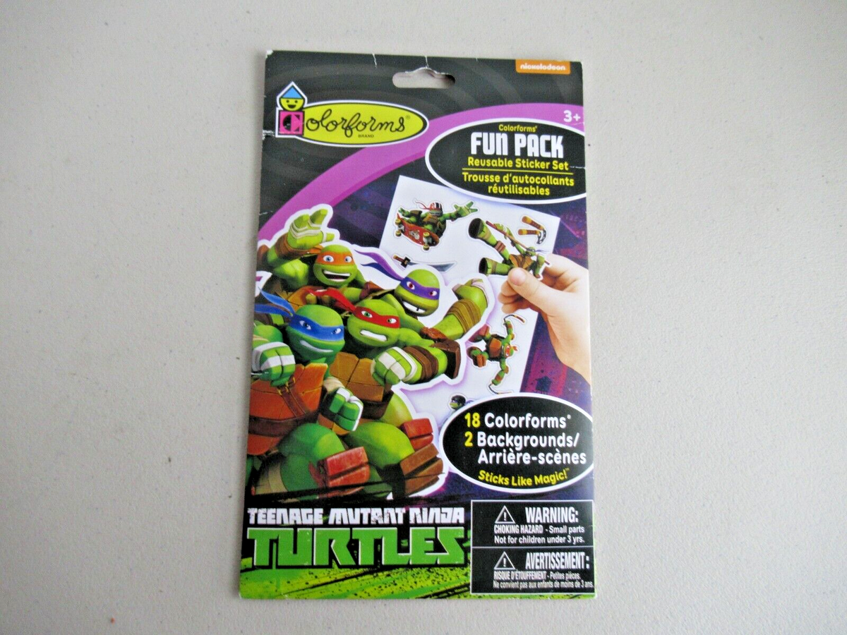 Tmnt Colorforms Fun Pack