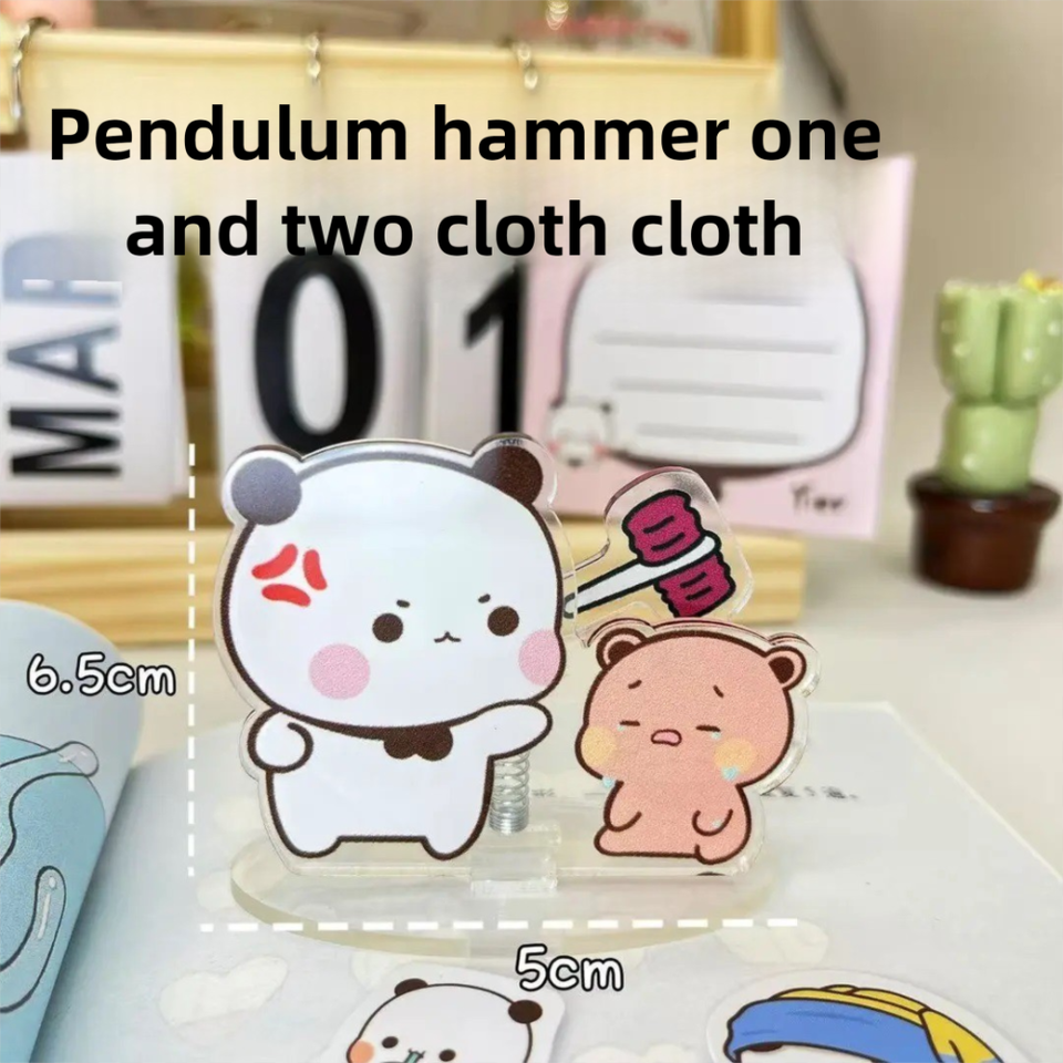 Acrylic Bubu Dudu Animal Toy Cartoon Anime Doll Ornament Desktop ...