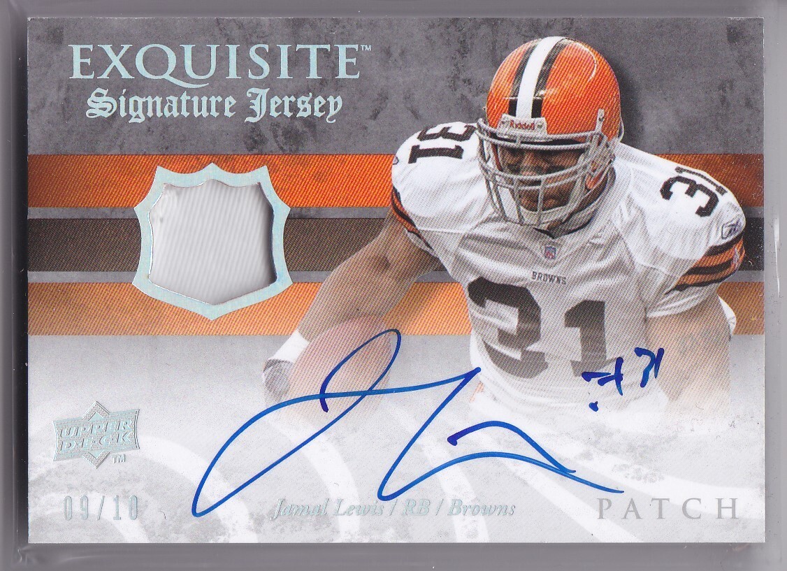 2008 Upper Deck Exquisite Collection - Signature Jerseys Patch #ESS-JL ...