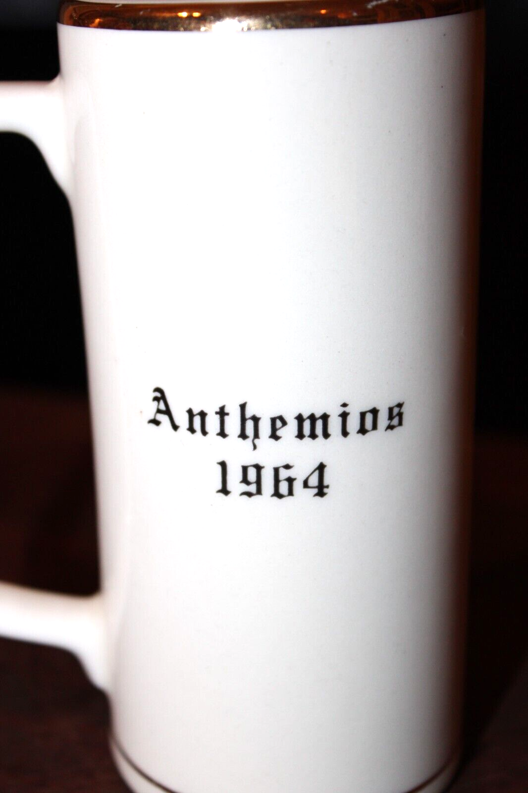 Vintage 1964 Fraternity Mug Cup 50th Ann. Fidelitas Amor et Artes | eBay