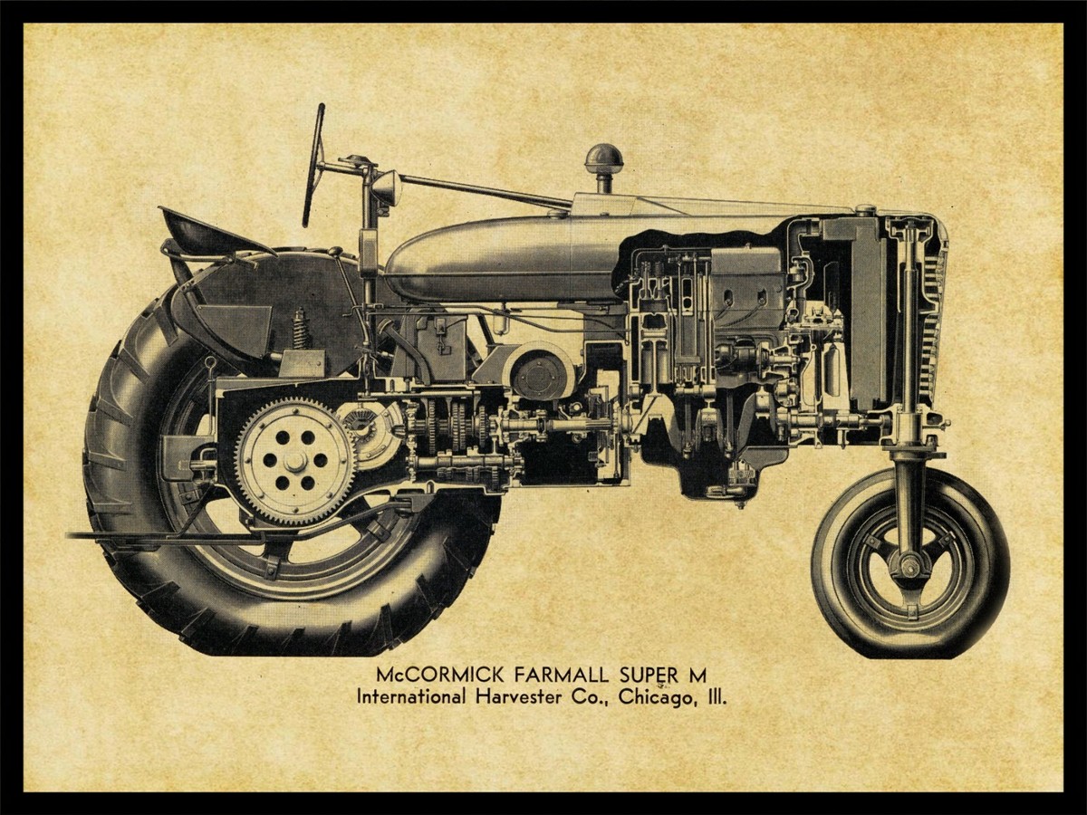 International Harvester Super M Tractor 1/16 Farmall Super M Precision