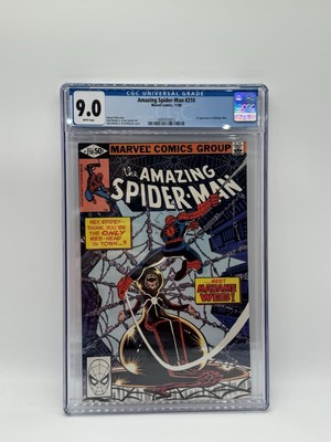 Amazing Spider-Man #210 1st App of Madam Web CGC 9.0 Marvel Comics 11/ ...