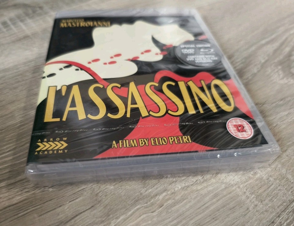 The Assassin [L'assassino] Arrow Academy Blu-ray + DVD Petri ...
