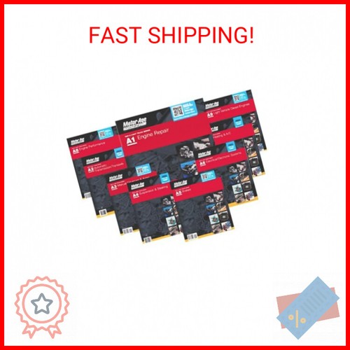 ASE Certification Test Prep - Car/Light Truck Study Guide Package A1-A9 ...