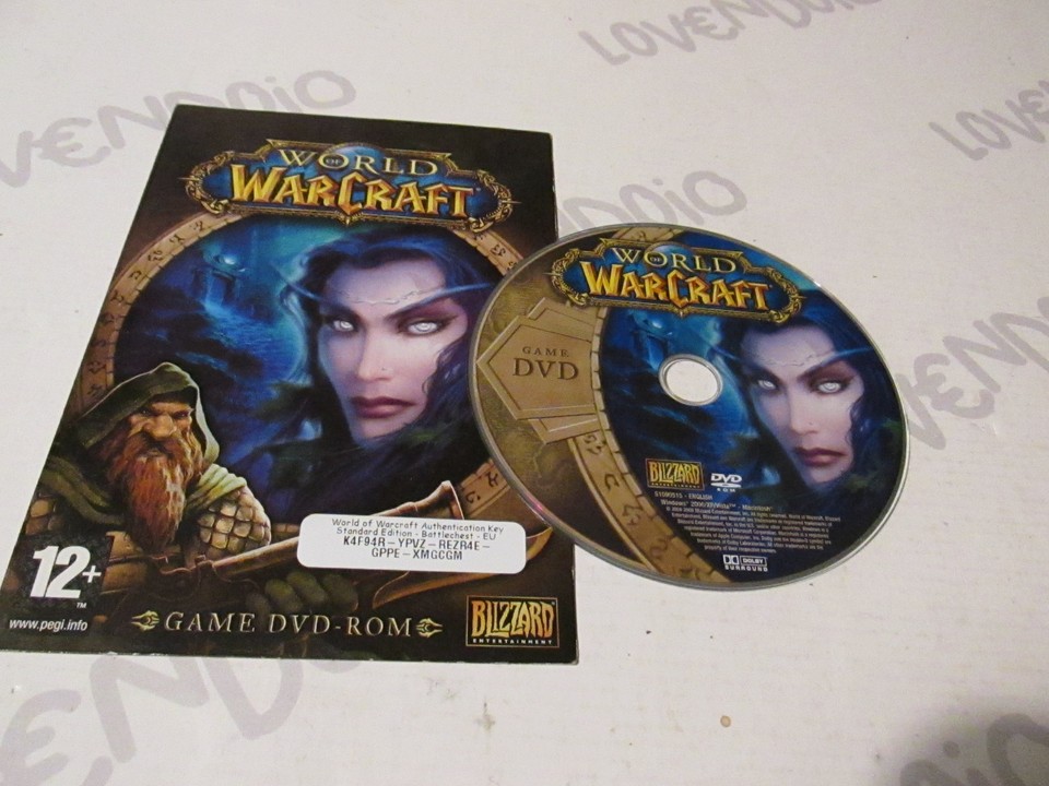 World Of WarCraft Game DVD-ROM Standard Edition Battlechest EU | eBay