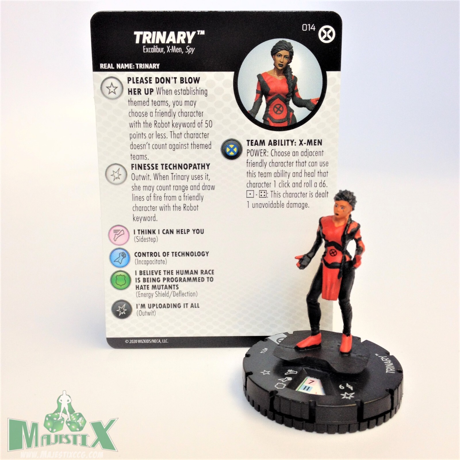Heroclix X-Men: House of X set Trinary #014 Common figure w/card! | eBay