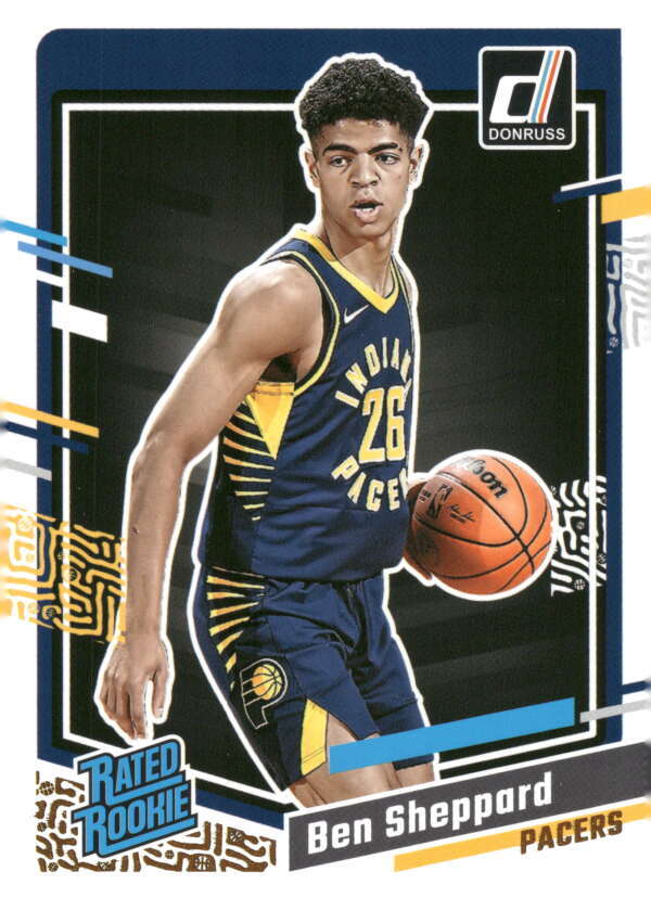 2023-24 Donruss #246 Ben Sheppard Indiana Pacers Rookie | eBay