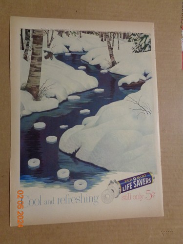 Vintage Print Ad -1951 Life Savers Pep O Mint and American Meat ...