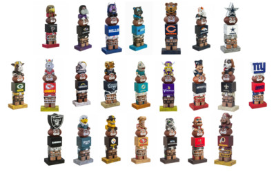 NFL Tiki Team Totem Garden Statue by Evergreen | eBay