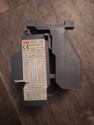 ABB NEW TA25DU14 PLC Relay, Overload 10~14 A, 1NO/1NC | eBay