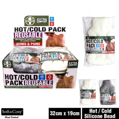 Reusable Hot / Cold Pack Microwave For Warmth Freeze For Cooling ...