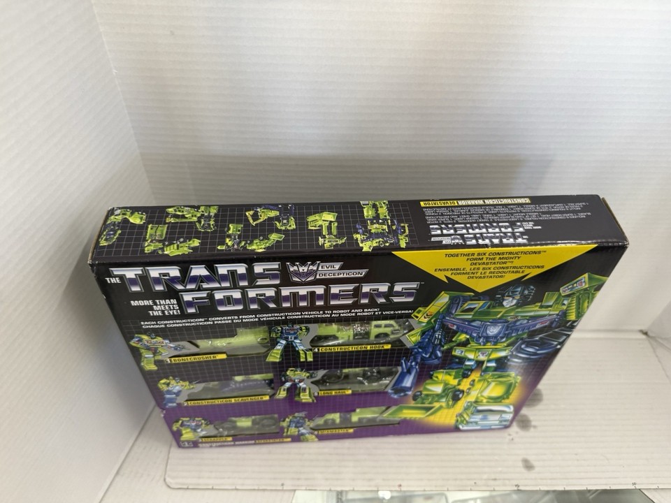 Transformers G1 Constructicon Devastator Walmart Reissue Authentic | eBay