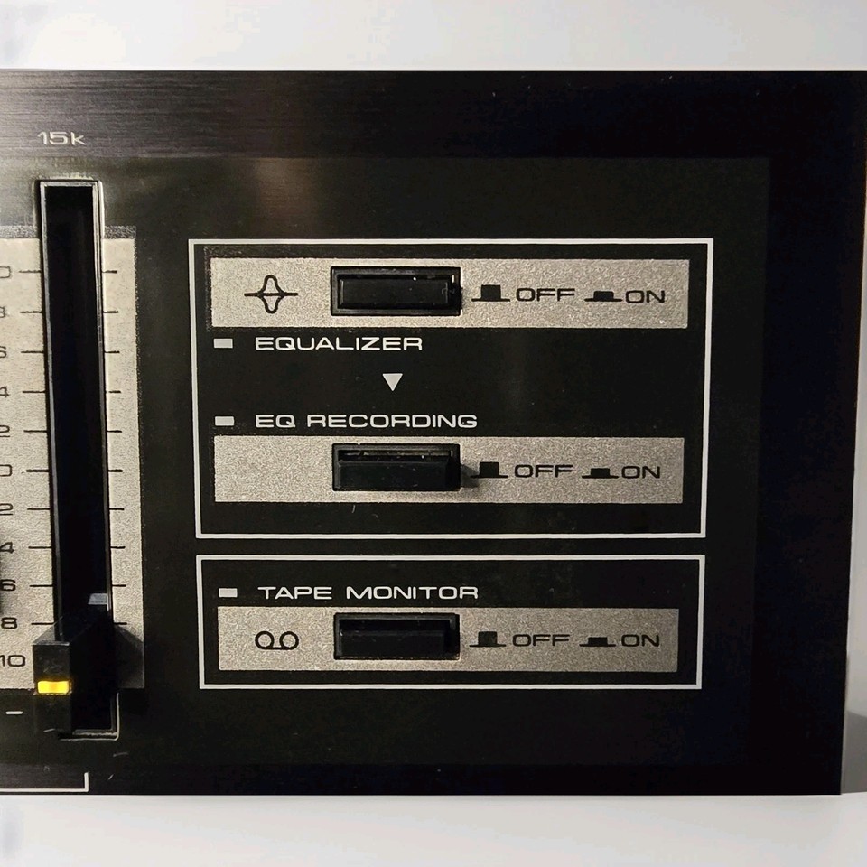 Pioneer EQ GR-560 Dual 7-Band Stereo Graphic Equalizer GR560 W/ CABLES ...