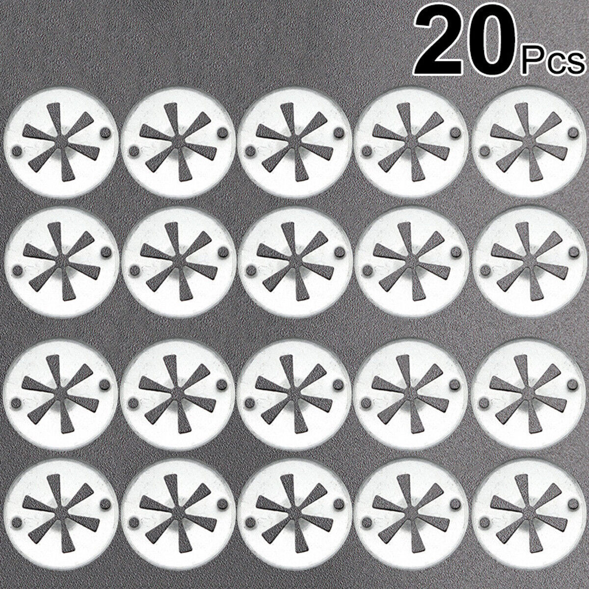 20X Undertray Exhaust Heat Shield Metal Spring Washer Fixing Clip Nut ...