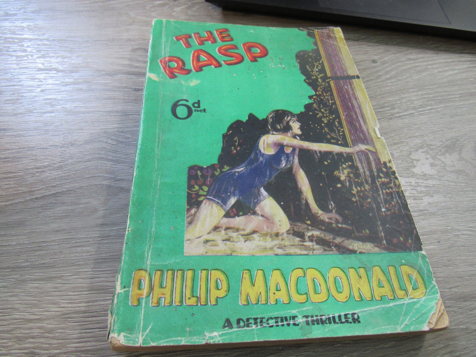 THE RASP BY PHILIP MACDONALD 30's COLLINS DETECTIVE THRILLER UK LARGE ...