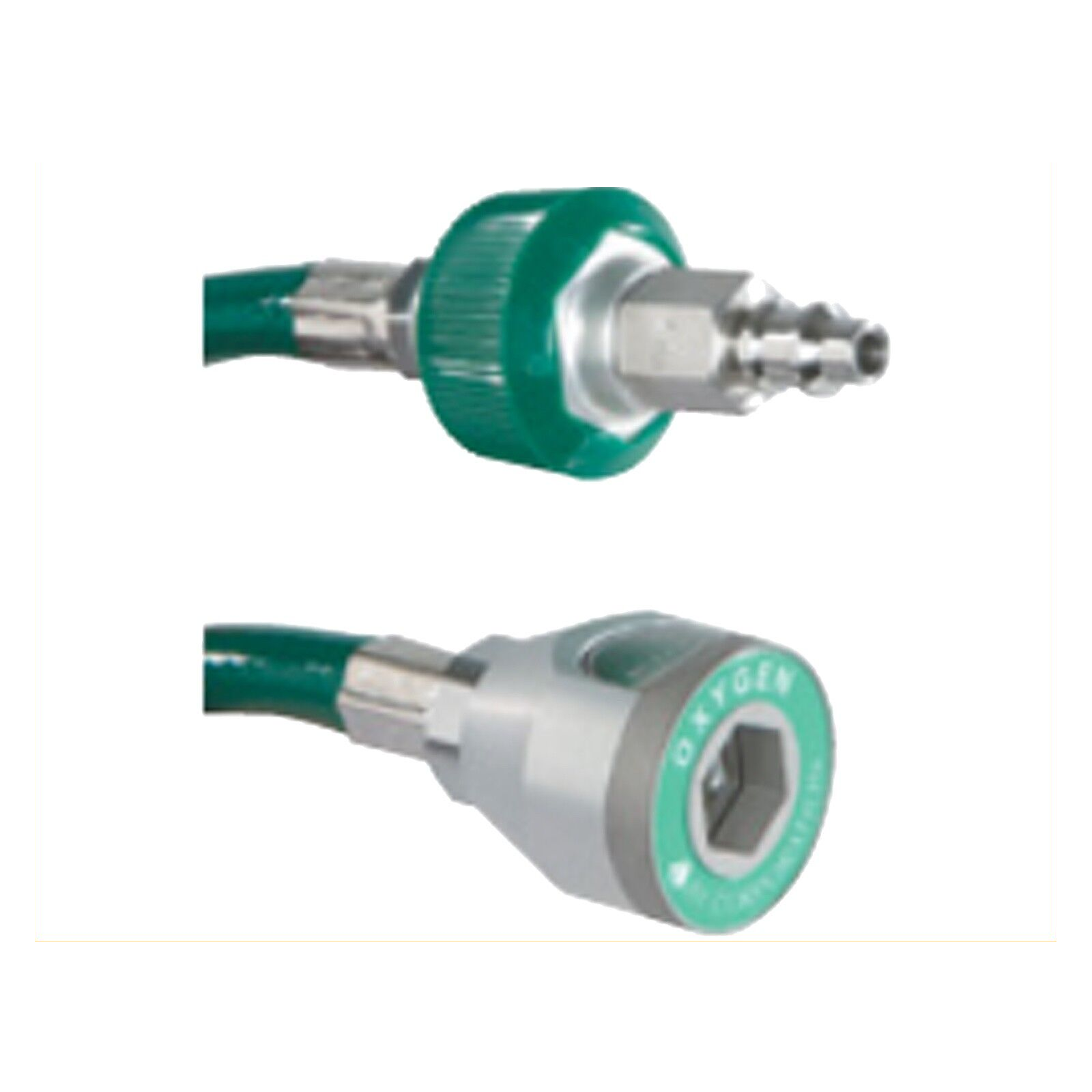 Belmed Oxygen Puritan Male Quick Connect X Female Coupler 8001-1103 3FT ...