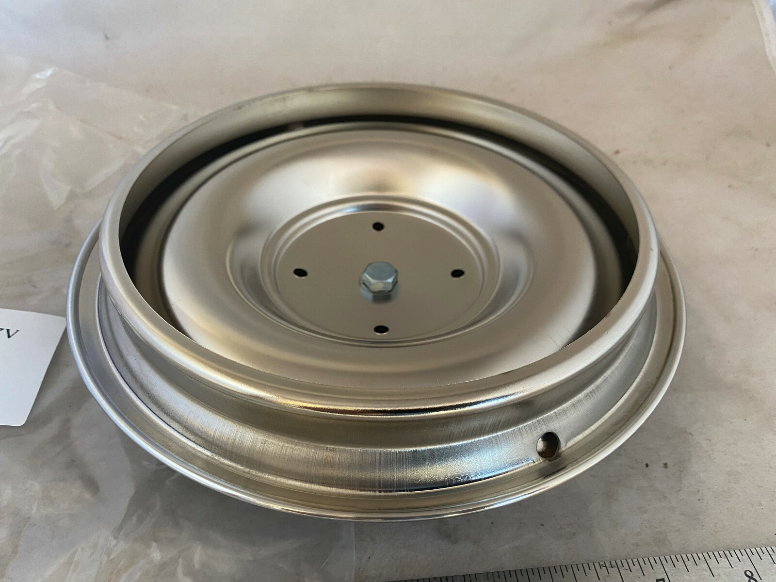 Vision 55 Chrome Spinner Knock Off Smoothie Wheel METAL Cover Center ...