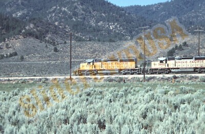 Vtg 1988 Train Slide 3759 UP Union Pacific Engine X2R074 | eBay