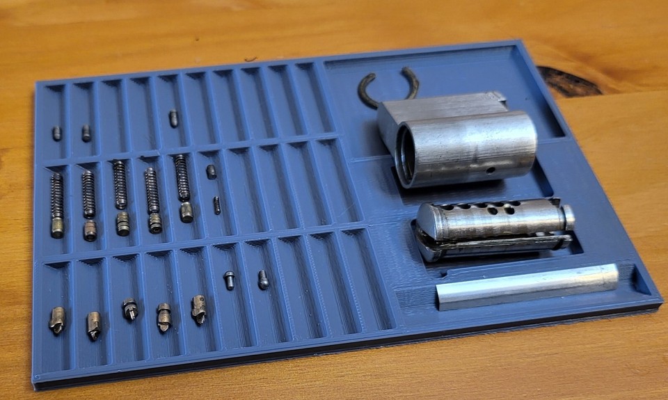 High pin Count Mega Lock Pinning Tray - Locksmith/Locksport - Multiple ...
