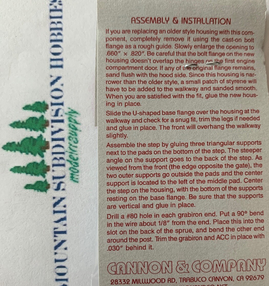 Cannon & Company BH-1601 Blower Housing - Angled EMD 50/60 Late -2 ...