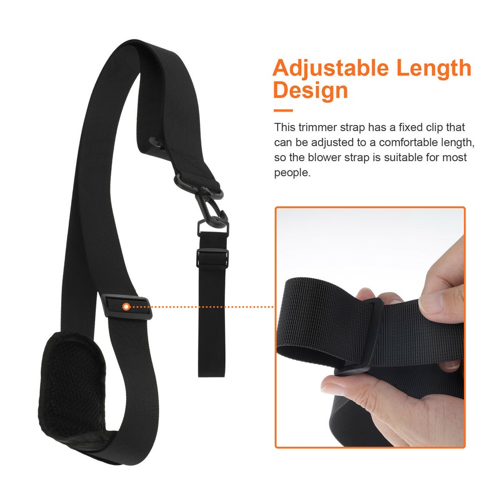 2PCS Adjustable Shoulder Strap Harness for Trimmer Lawn Weed Eater ...